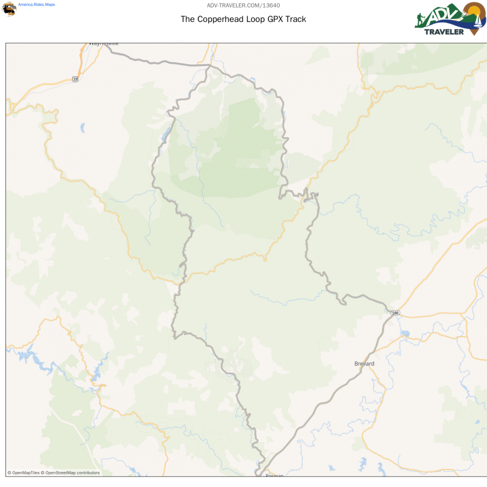 The Copperhead Loop GPX Track